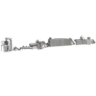 China Food Grade SS Twin Extruder Machine Snacks Making Line 150kw for sale