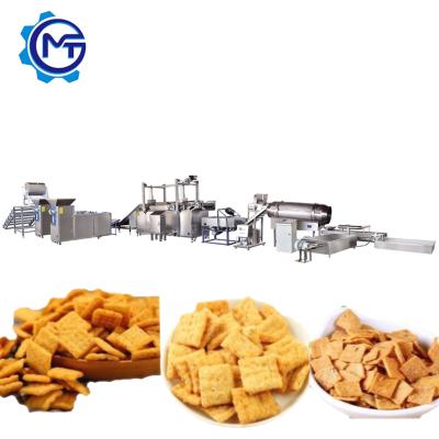 China Stainless Steel Fried Snack Production Line Extruder Machine 200KG/H 70KW for sale