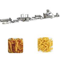 China 100kg/h Fully Automatic Kurkure Extruder Production Line Stainless Steel 1.2mm for sale