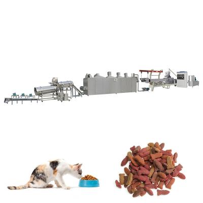China Silk Road Dry Pet Food Processing Line 120-150kg/h Twin Screw Extruder for sale