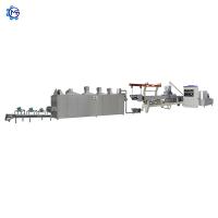 China Soy Meat Processing Line Textured Vegetable Soya Protein Machine 120-150 kg/h for sale