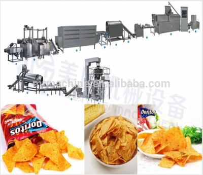 China 150kg/H Corn Tortilla Chips Processing Line Silk Road65 Silk Road70 70C for sale