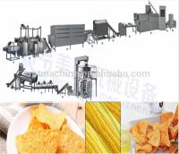 China Flexible Baked Triangle Tortilla Chips Processing Line 400kg/H for sale