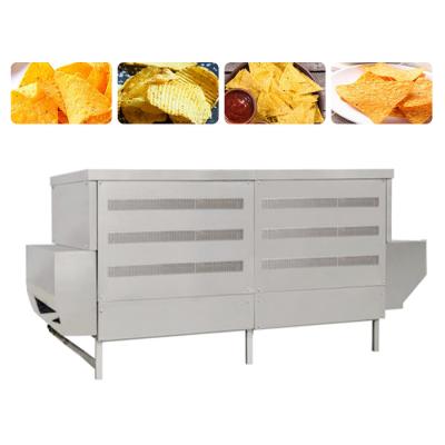 China Silk Road Corn Chips Production Line Chips Extruding Machine 380V 50HZ 3PHASE for sale