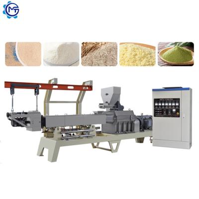 China Instant Porridge Food Powder Processing Line 200kg/H Twin Screw Extruder for sale