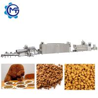 China Siemens CHNT Pet Food Processing Machine 500kg/H Dog Cat Fish Feed Extruder for sale