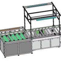 China Battery Level Laser Cleaning Equipment Single Group Power Battery Module Production Line for sale