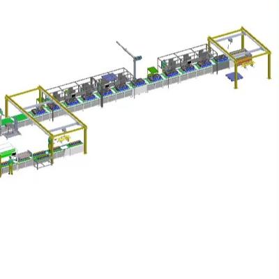 China Automated Lithium Battery Pack Assembly Line For Electric Vehicle Batteries for sale