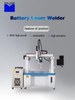 China Automatic Gantry Galvanometer Laser Welding Machine for 18650 Battery Production Line for sale