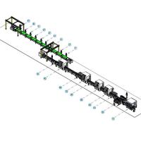 China New Lithium Ion Production And Assembly Equipment Prismatic Lithium Battery Pack Assembly Line for sale