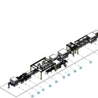 China New energy lithium battery pack assembly line can be customized water cooling system battery manufacturing equipment for sale