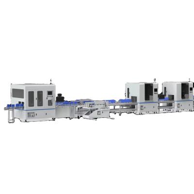 China Lithium Ion Column Lithium Battery Pack Assembly Line 400MM Module Lifepo4 Battery Manufacturing Automation for sale