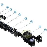 China Customized Lithium Battery Pack Production Line Lithium 280AH Battery Pack Assembly Line For 18650 Lithium-Ion for sale