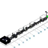 China Compatible models single/double lithium battery production assembly line for sale