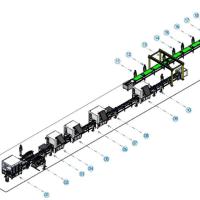 China 8000 KG Pack Energy Storage Battery Assembly Line Engineering Machine for sale
