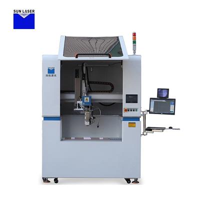 China Gantry galvanometer type new energy lithium battery connector laser welding machine for sale