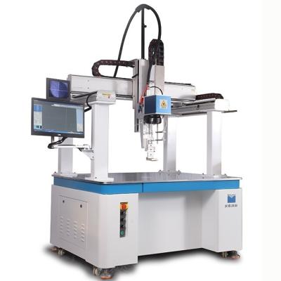 China Automatic continuous 2000w laser welding lithium battery laser welding machine 4 axis for sale