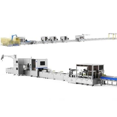 China Lithium battery column and cylindrical battery module assembly lines can be customized for sale