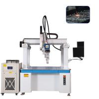 China Cold Water System Lithium Battery Laser Welding Machine Automatic Four Axis Linkage Welding for sale