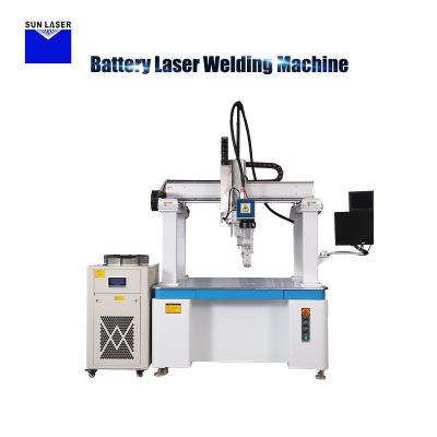 China Air-cooled/liquid-cooled Lithium Battery Pack Assembly Line with Capacity 1000-5000 Packs/hour and CW/PWM Welding Mode for sale