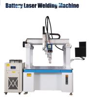 China Cylinder Battery Lithium Battery Laser 6000w Automatic Welding Equipment 0.01mm Accuracy for sale
