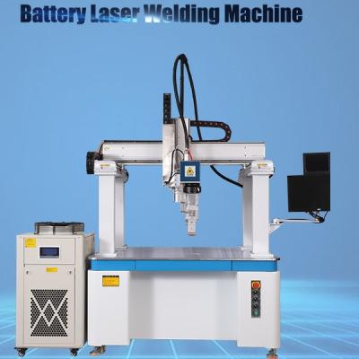 China Continuous Battery Laser Welding Machine Prismatic Galvanometer Lithium Battery Welder for sale