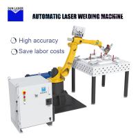 China Industrial Six Axis Robot Laser Welding Machine Lithium Battery Welding Robot for sale