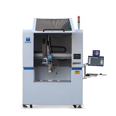 China Galvanometer Enclosed Battery Cell Welding Machine For New Energy Battery Laser Welding for sale
