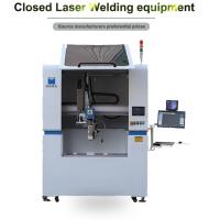 China Four Axis Battery Laser Welding Machine Fiber Optic  Lithium Battery Welder 1080nm for sale