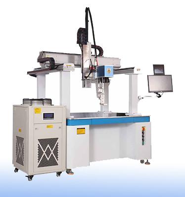 China 1080nm Battery Laser Welding Platform Four Axis Vibroscope Lithium Battery Spot Welding Machine for sale