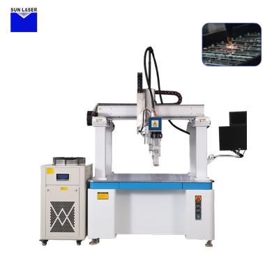 China Lithium Battery Laser Welding Machine 10mm/S - 100mm/S Water Cooling Machine Welding for sale