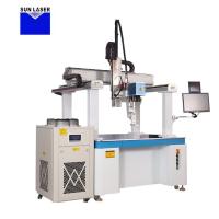 China MAX Chuangxin Laser Continuous Fiber 18650 Lithium Battery Laser Welding Machine for sale