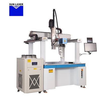 China MAX Chuangxin Laser Continuous Fiber 18650 Lithium Battery Laser Welding Machine for sale