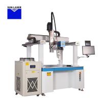 China Fully Automatic Cylindrical Square Lithium Battery Laser Welding Machine with Advanced Welding mode CW/PWM for sale