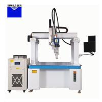 China Automatic Square Lithium Polymer Battery Pack Laser Welding Machine with Max. Output Power 6000W for sale