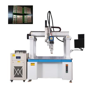 China Gw Laser Fiber Laser Welding Machine For New Energy Electric Bicycle Battery Manufacturing With Chiller for sale