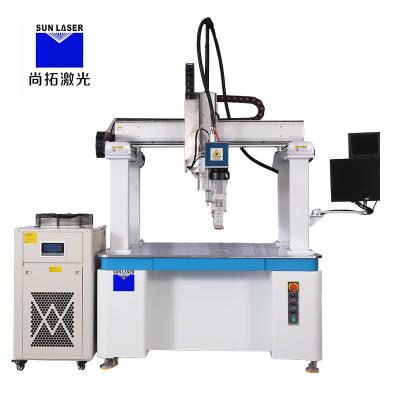 China 3000W Gantry Fully Automatic Laser Welder Supports Soft/Hard Shell Welding for sale