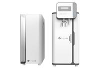 China Lab Ultrapure Water System with 18.2MΩ Resistivity and 10L/H & 20L/H Flow Rate Featuring UV Lamps for sale