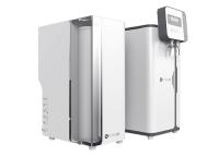 China Lab Ultrapure Water System with 18.2MΩ Resistivity and 10L/H & 20L/H Flow Rate Featuring UV Lamps for sale