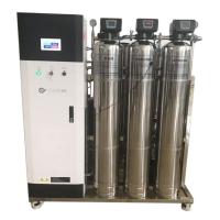 China 300 To 2000L/H Industrial Reverse Osmosis System Ultra Pure Water Purifier For Water Birth Scenarios for sale
