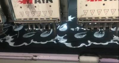China 90degree 45um pva water soluble embroidery topping for sale