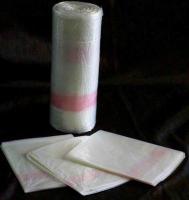 China Hospital 25micron 840mm Hot Water Soluble Bags for sale