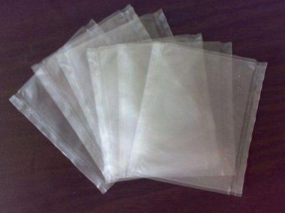 China Clear 25 Micron 7cm 14CM 2 Min PVA Water Soluble Bag for sale