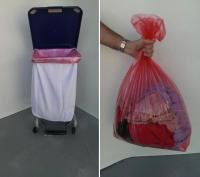 China Biodegradable 914mm 990mm 8mil Cold Water Soluble Bags for sale