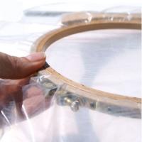 China Clear 20s 150cm Water Soluble Film For Embroidery for sale