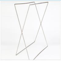 China Black Stainless Steel Laundry Bag Stand 40*40*80cm for sale