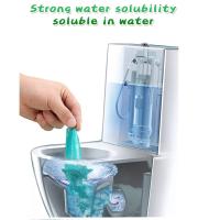 China Eco Friendly Pva Biodegradable Laundry Bags Water Soluble Poop Collection for sale