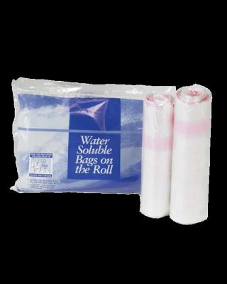 China PVA Plastic Water Soluble Laundry Bag Polyvinyl Alcohol Biodegradable Dissolvable for sale