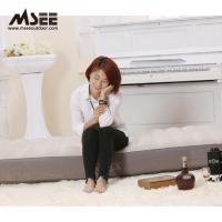 China Customizable Flocked Air Bed 50x40x28cm Carton Size PVC Inflatable Mattress with CGS BSCI Certification for sale