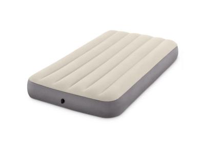 China Flocked Single Bed Air Mattress , Comfortable Single Blow Up Mattress for sale